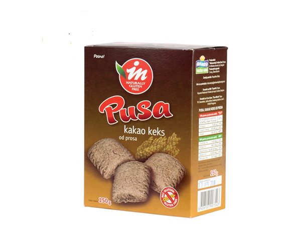 Pusa keks bez glutena 150g Aleksandrija