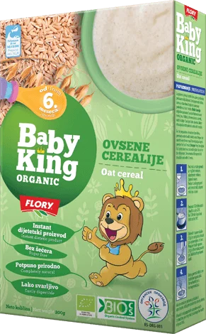 Organske Ovsene Cerealije Baby King 200g