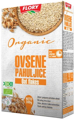 Organske Ovsene Pahuljice Flory 300g