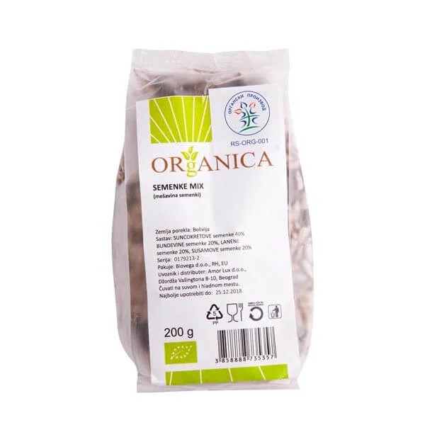 Organske Semenke Mix Organica 200g