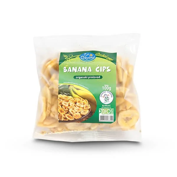 Organski Banana Čips Beyond 100g