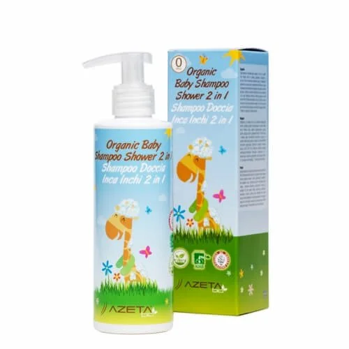 Organski Bebi Šampon i Kupka 2 u 1 AzetaBio 200ml