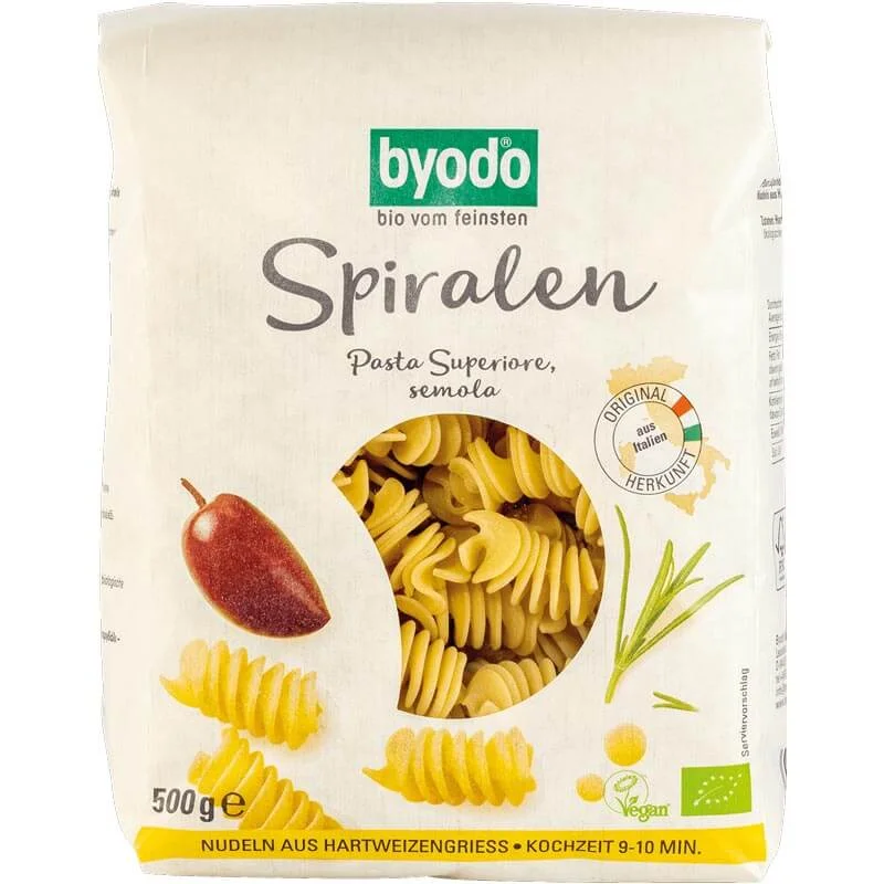 Organski Fusili Spiralni Rezanci Byodo 500g