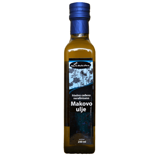 Ulje maka hladno ceđeno 250ml Linum