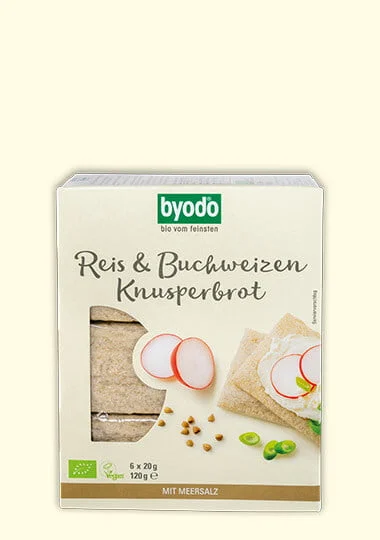 Organski Hleb od Pirinča i Heljde Byodo 120g