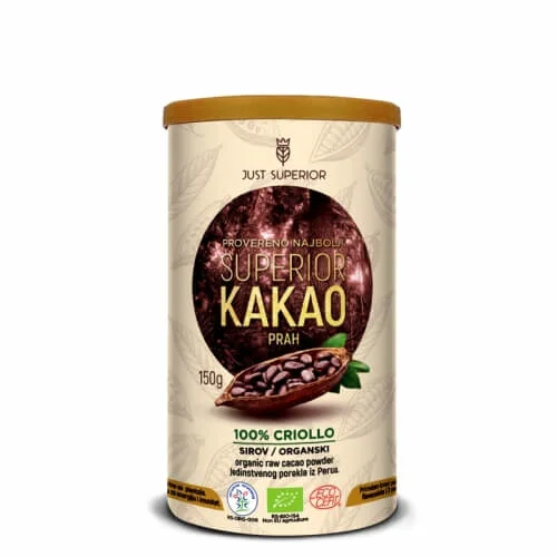 Organski Kakao Prah Criollo Just Superior 150g