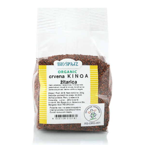 Crvena kinoa organska 500g Beyond