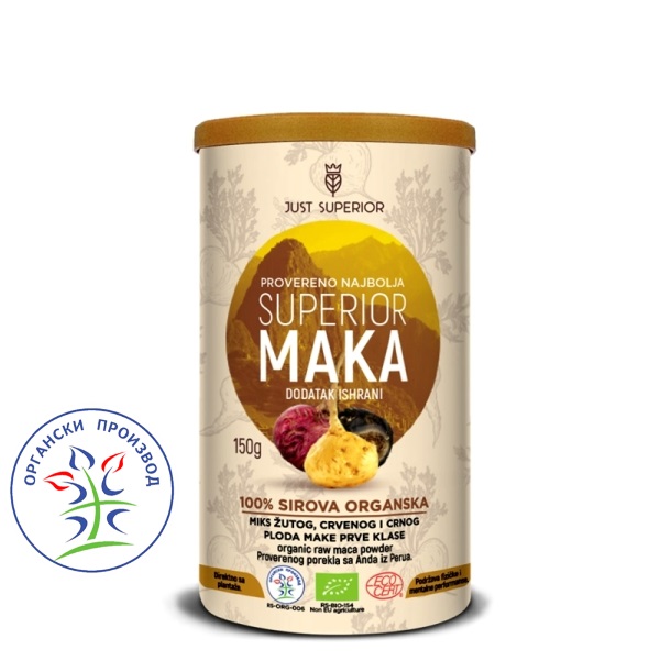 Just Superior Maka mix 150g organic