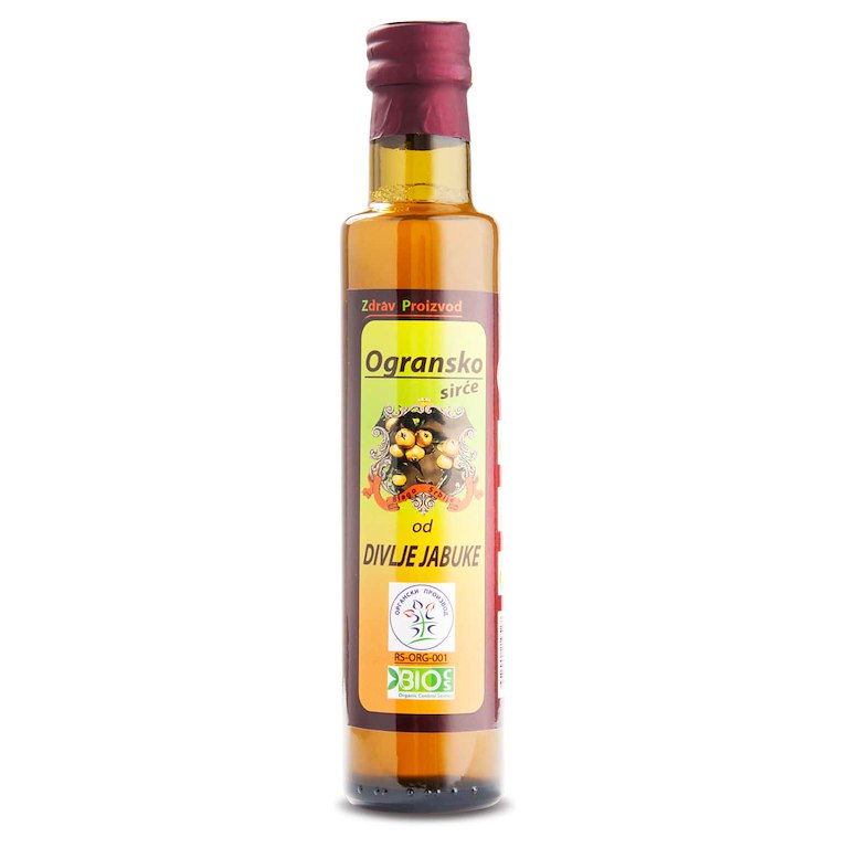 Organsko jabukovo sirće 250ml Raševic