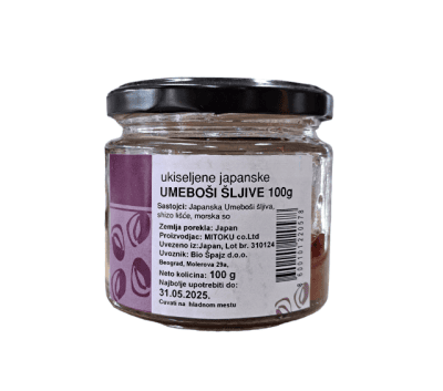 Umeboši šljive 100g Mitoku