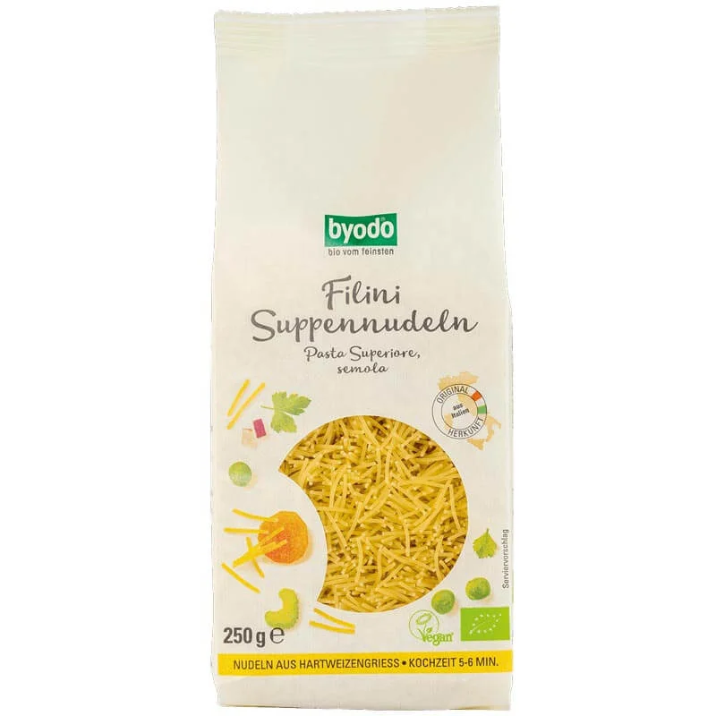 Organski Rezanci za Supu Byodo 250g