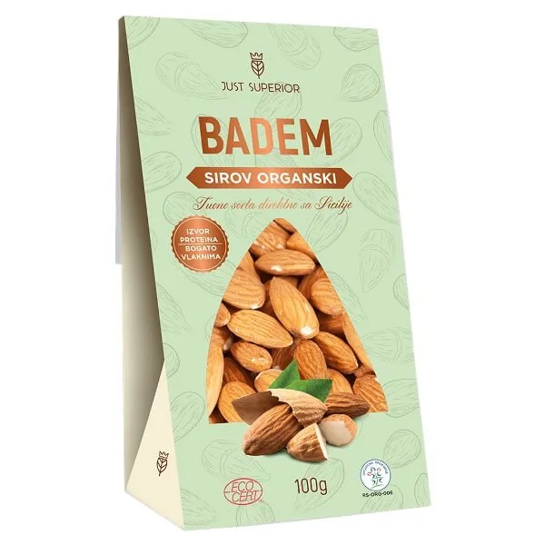 Organski Sirovi Badem 100g