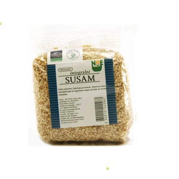 Organski Susam Integralni 200g