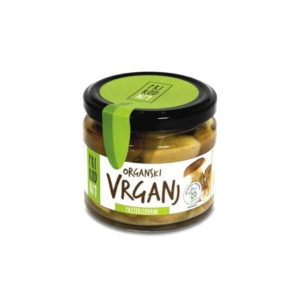 Organski Vrganj Pasterizovani PrirodNo1 180g