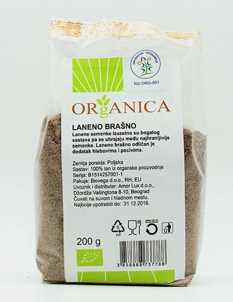 Organsko Laneno Brašno Organica 200g