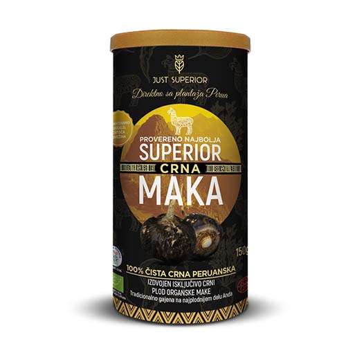 Crna Maka u prahu 150g Just Superior