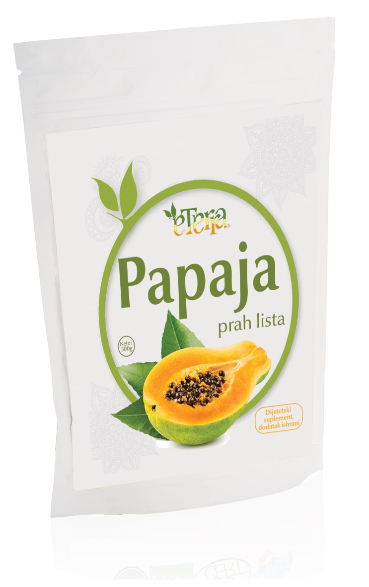 Papaja prah lista 300g Eterra