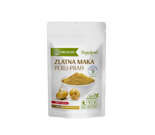 Zlatna maka u prahu 100g organic We Are One