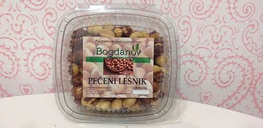 Pečeni Lešnik Organskog Porekla 250g