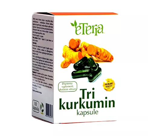 Tri Kurkumin kapsule 100kom Eterra