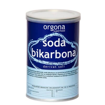 Soda bez aluminijuma Orgona 400g