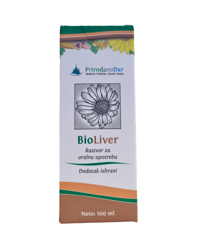 BioLiver kapi za masnu jetru 100ml Priroda na Dar