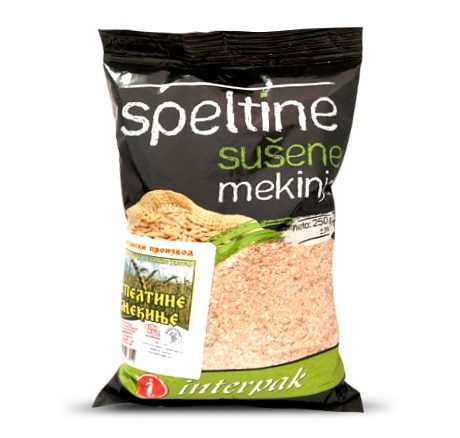 Speltine mekinje 250g Interpak