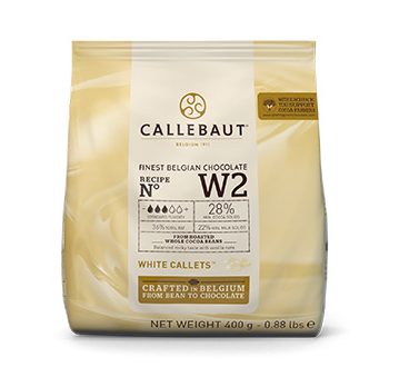 Belgijska bela čokolada Callebaut 400g