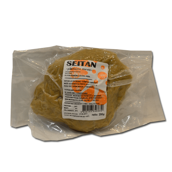 Seitan sirovi 200g Macrobiotic