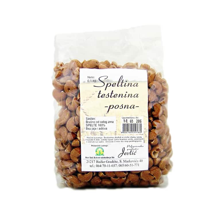 Spelta makarone 500g Jeftić