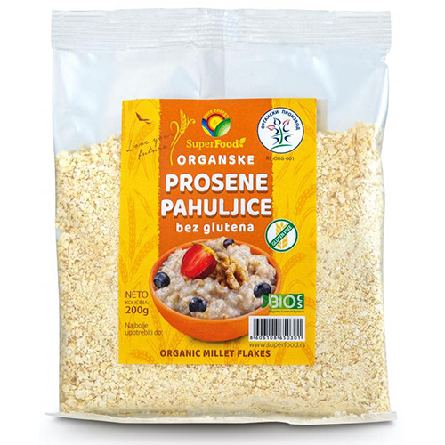 Prosene pahuljice bez glutena 200g (organske)