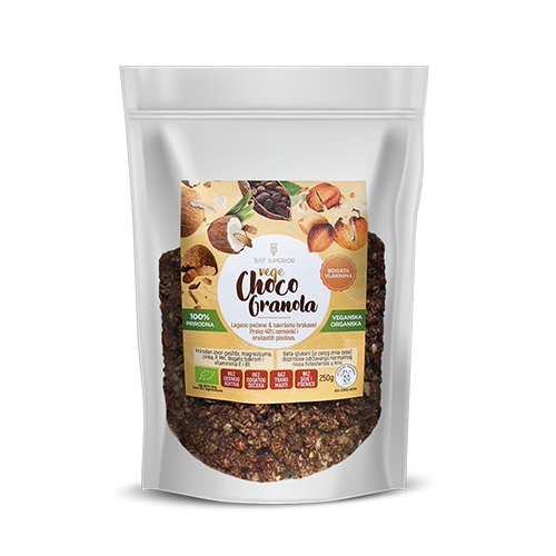 Vege čoko granola 250g (organska)