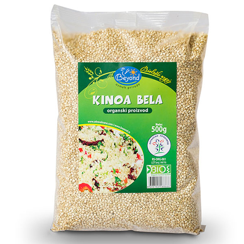 Bela kinoa 500g (organska)