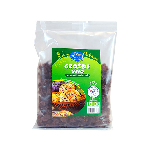 Suvo grožđe 250g (organsko)