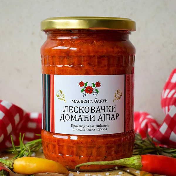 Leskovački domaći ajvar 550 g