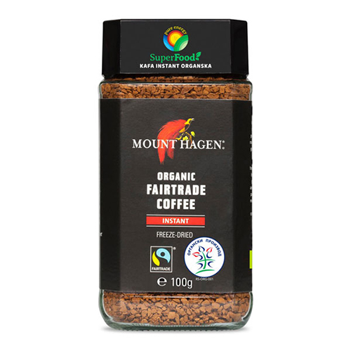 Instant kafa 100g Mount Hagen (organska)