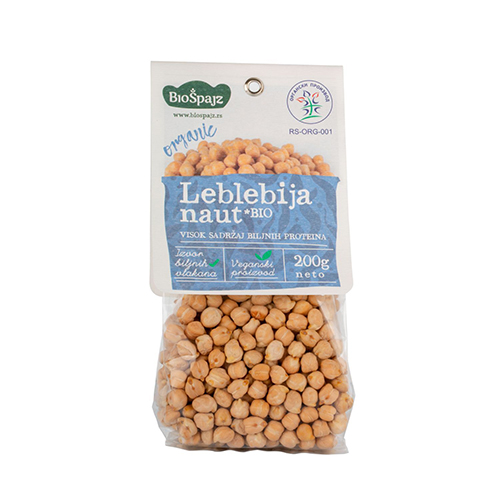 Leblebija naut 200g (organska)