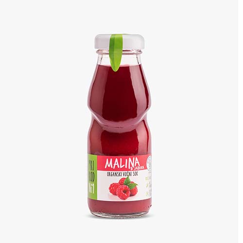 Sok malina i jabuka 200ml (organsko)