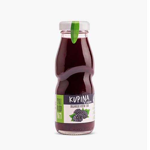 Sok kupina i jabuka 200ml (organsko)