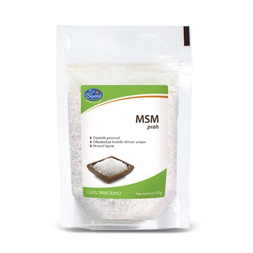 MSM prah 100g (organsko)