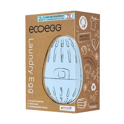 ECOEGG miris svežine, 2u1 eko-deterdžent i omekšivač, 70 pranja