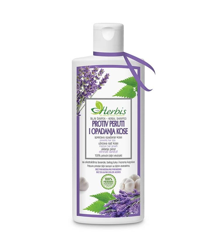 Herbis biljni šampon protiv peruti i opadanja kose 200ml Deverra