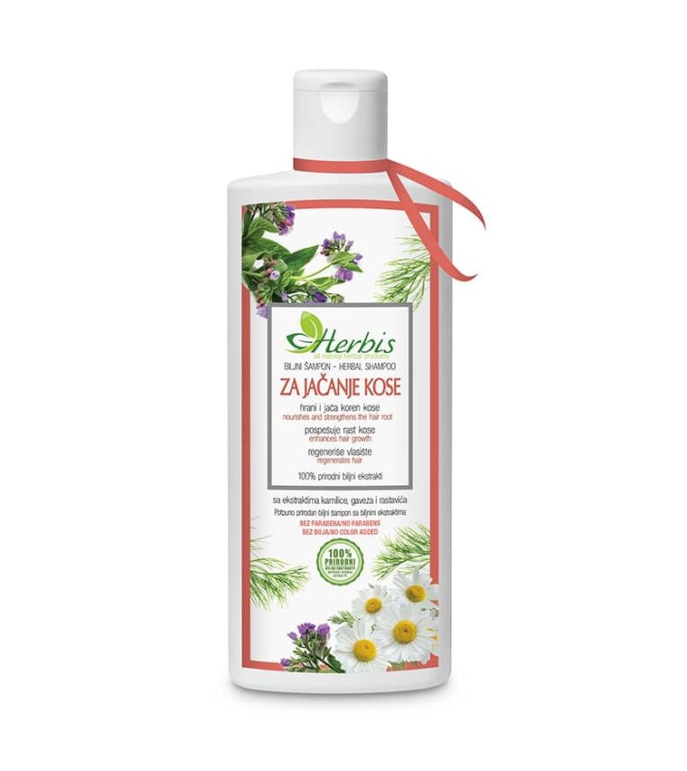 Herbis biljni šampon za jačanje kose 200ml Devera