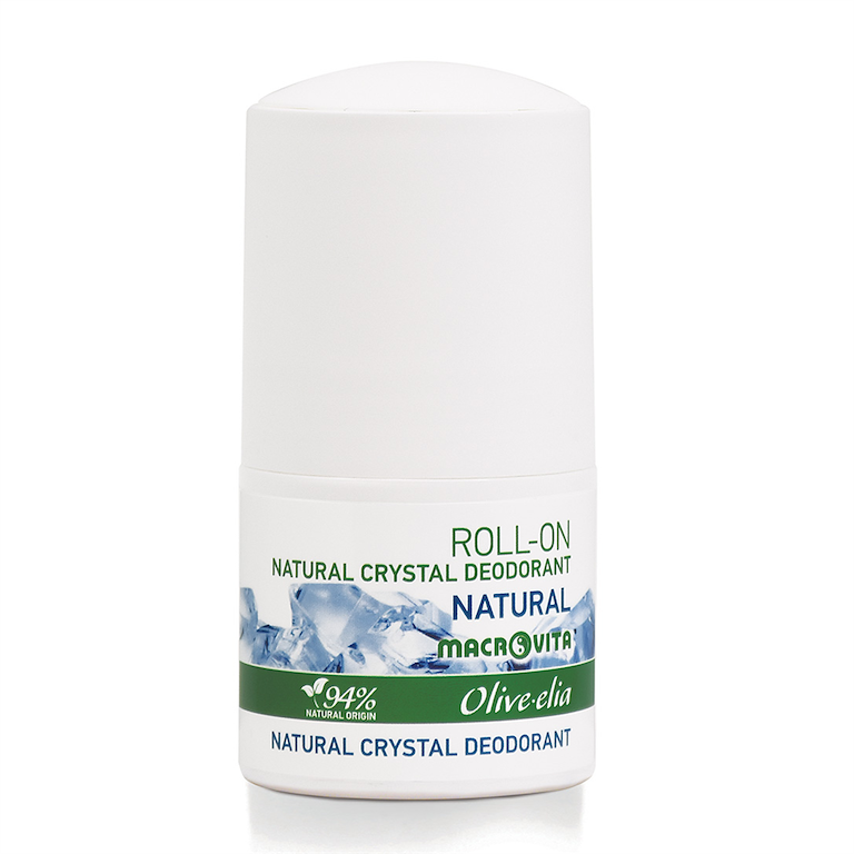 Prirodni kristalni dezodorans Roll-on Natural Macrovita 50ml