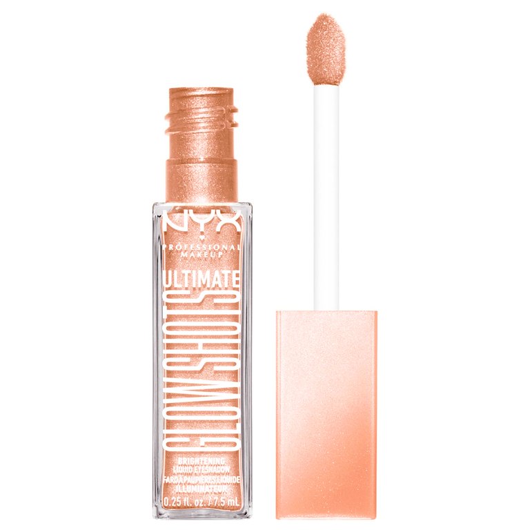 Tečna senka za oči NYX Professional Makeup Ultimate Glow Shots UGS 7.5ml UGS08 Twisted Tangerine