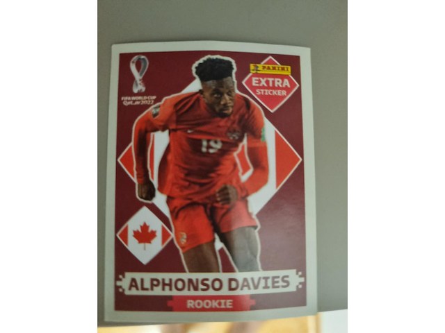 Alphonso Davies extra sticker