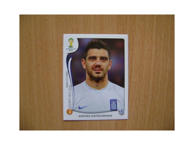 Brazil Panini 2014 broj 214