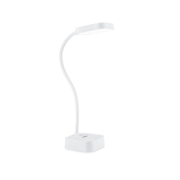 Stona lampa Rock DSK211 PT 5W 5000K bela USB 02 Philips PH078