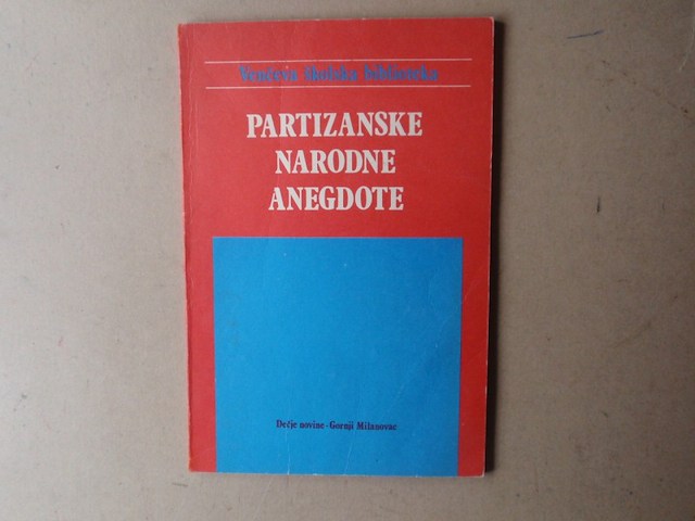 PARTIZANSKE NARODNE ANEGDOTE