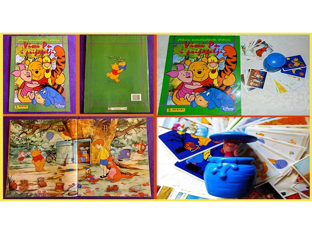 Winnie the Pooh PANINI Vini Pu Album, sličice i poklon